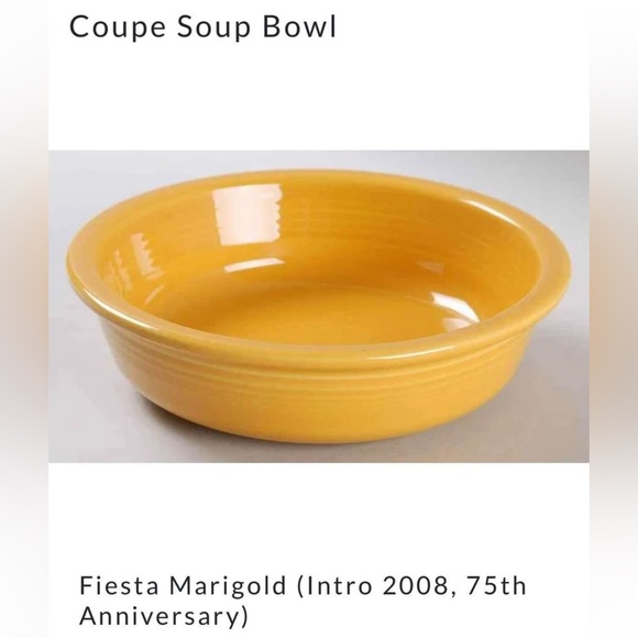 Fiesta | Kitchen | Fiesta Marigold 5 Piece Place Setting Vintage 75th ...